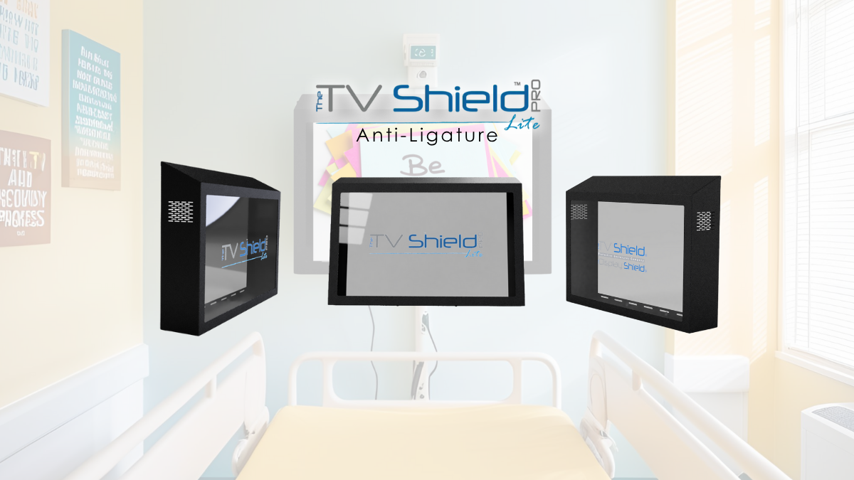 The TV Shield PRO Lite 24-32" Anti Ligature TV Enclosure